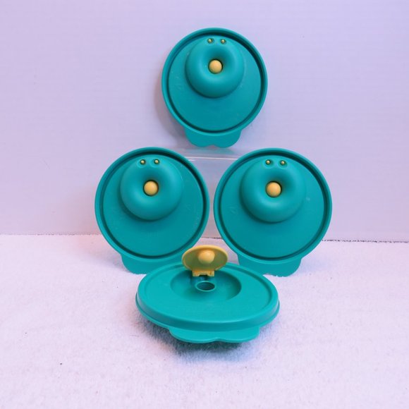 Tupperware | Kitchen | Tupperware Replacement Lids Green With Yellow ...